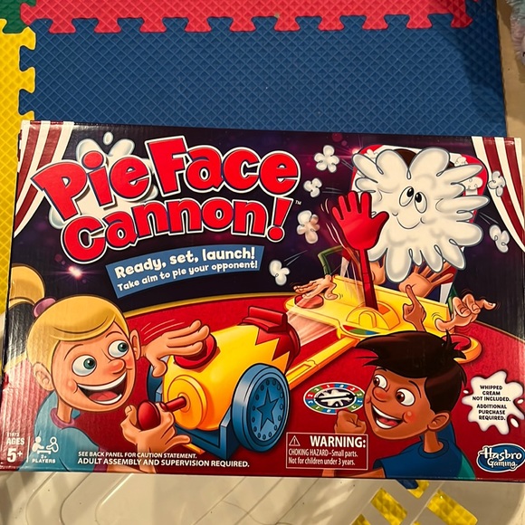 Hasbro | Toys | Pie Face Cannon | Poshmark